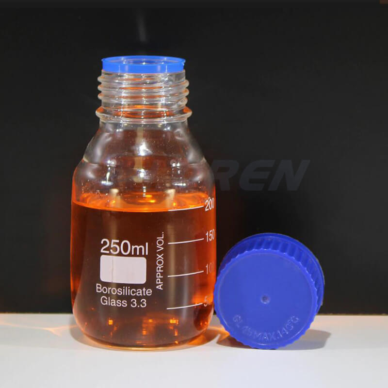 Professional GL45 square glass bottles with GL45 screw cap-HPLC Vials ...