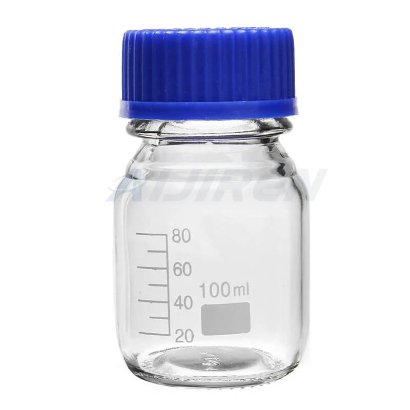 GL45 square glass bottles narrow mouth low actinic-HPLC Vials Supplier