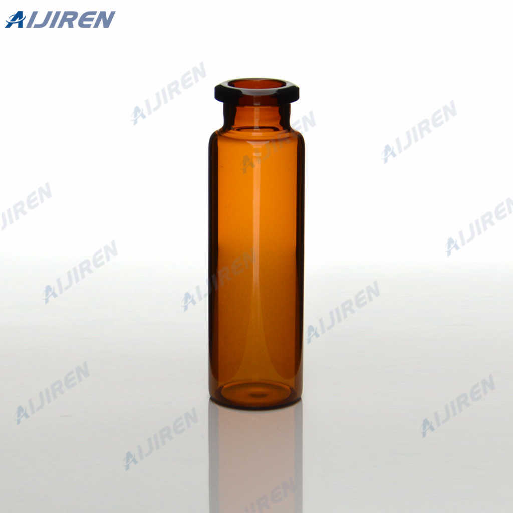 glass 75 x 22.5mm crimp HS septa 3.0 mm thick vials-HPLC Vials Supplier
